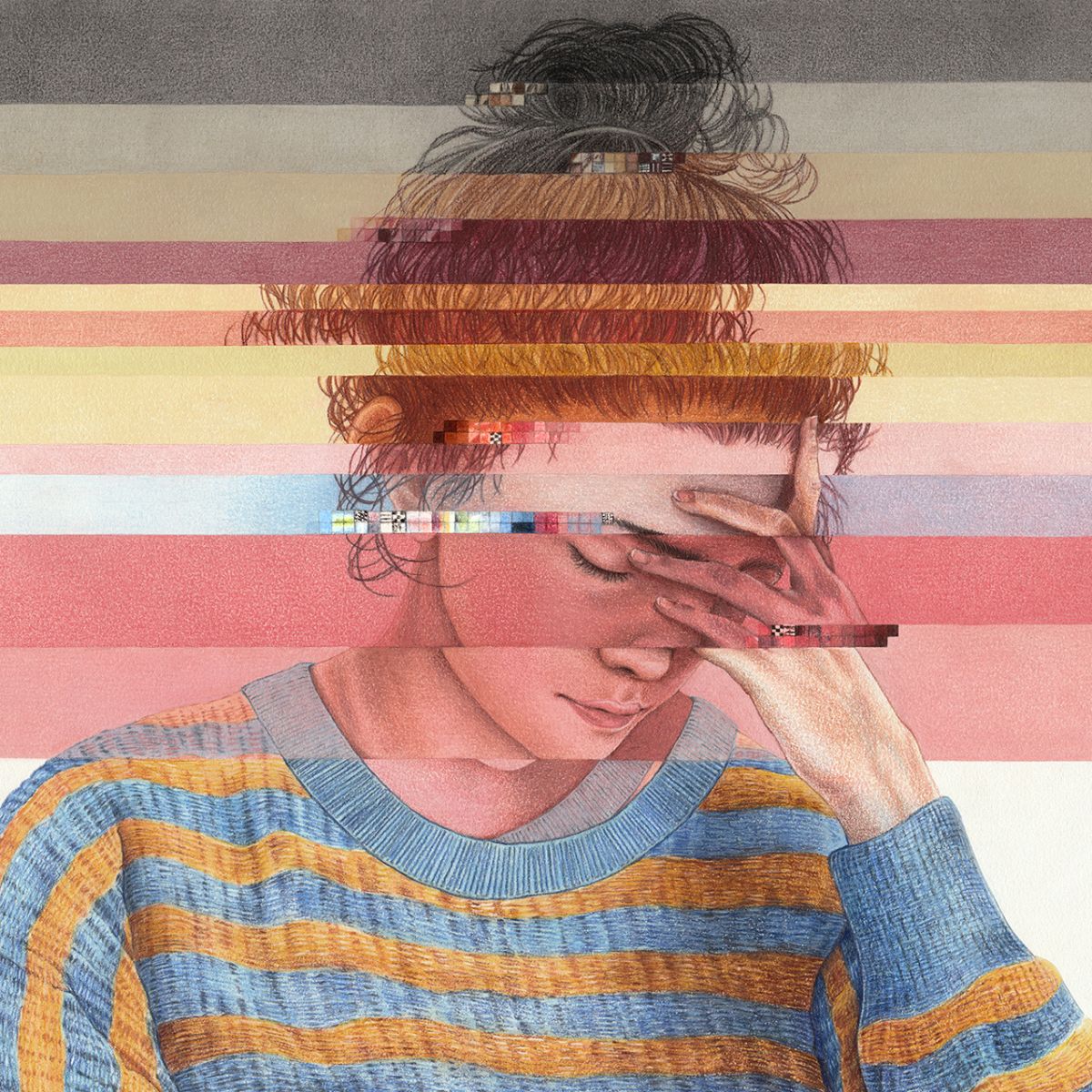 “The Overthinker”: quando l’illustrazione racconta il disagio ...